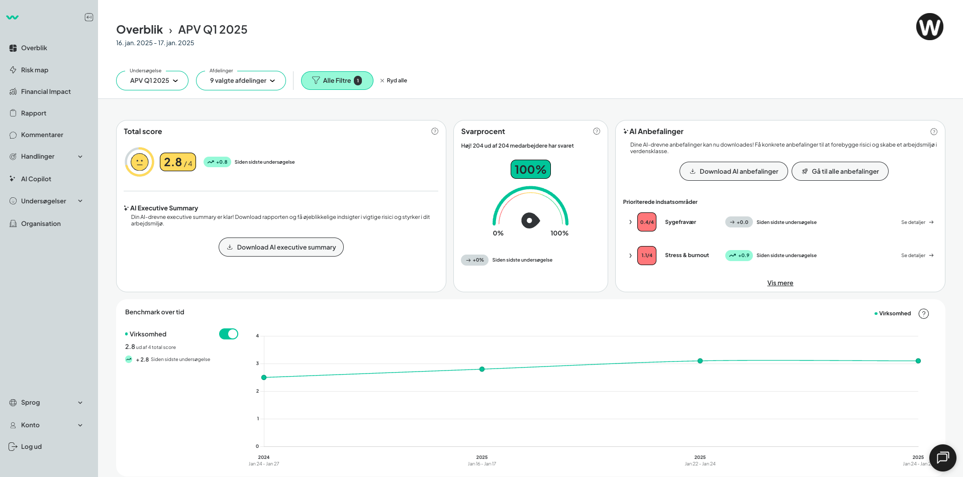 Overblik og AI Executive Summary
